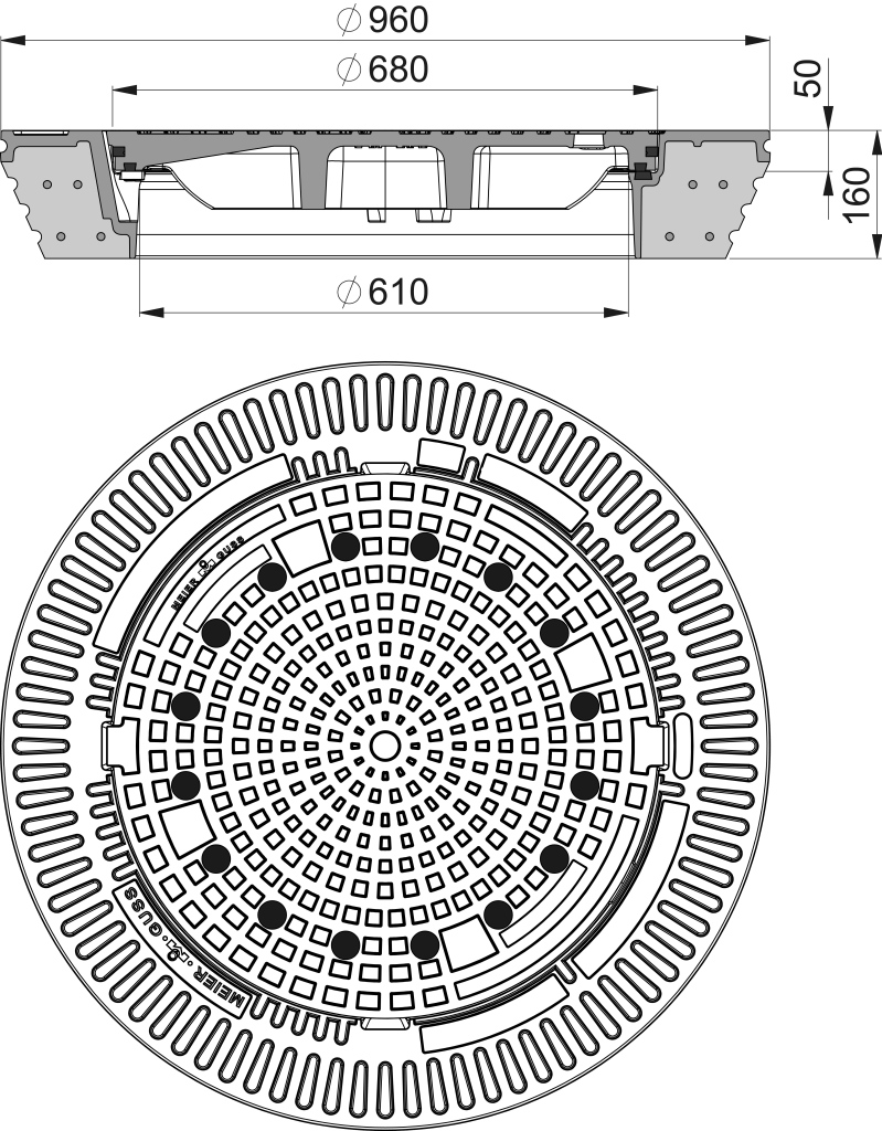 MeierGuss-Produktkonfigurator | Schachtabdeckungen